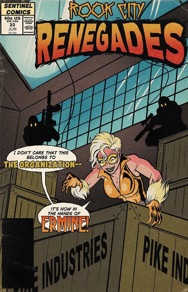 Episode 284 of the Letters Page: Writers’ Room: Rook City Renegades #22 ...