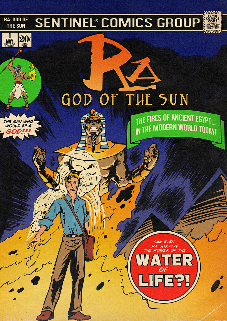 Episode 312 of the Letters Page: Writers’ Room: Ra: God of the Sun #1 ...